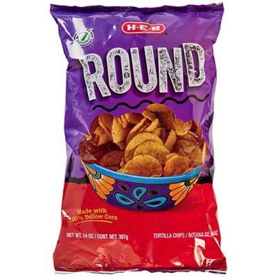 H-E-B Round Yellow Corn Tortilla Chips, 14 oz | Joe V's Smart Shop ...