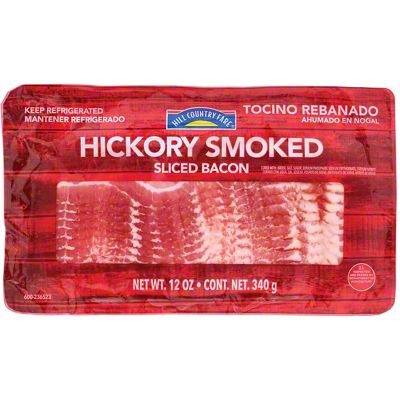 Hill Country Fare Hickory Smoked Sliced Bacon, 12 oz | Joe V's Smart ...