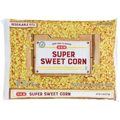 H-E-B Frozen Super Sweet Corn - Texas Size Pack, 80 oz | Joe V's Smart ...