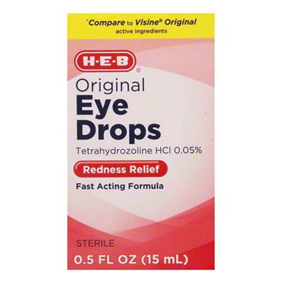 H-E-B Original Eye Drops, 0.5 oz | Central Market - Really Into Food