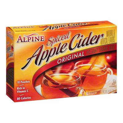 Alpine Original Spiced Apple Cider Instant Drink Mix, 10 ct | Central ...