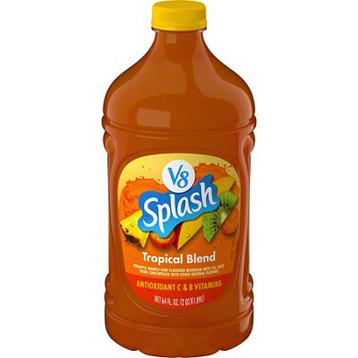 V8 Splash Tropical Blend Flavored Juice Beverage, 64 fl oz | Joe V's ...