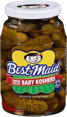 Best Maid Spicy Baby Kosher Pickles, 22 oz | Central Market - Really ...