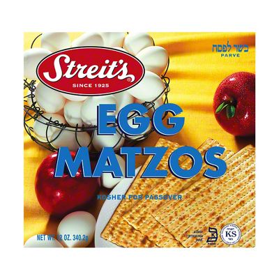 Streit's Kosher Egg Matzos, 12 oz | Central Market - Really Into Food