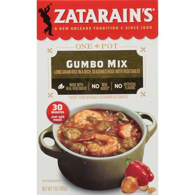 Zatarain's Gumbo Mix with Rice, 7 oz | Central Market - Really Into Food