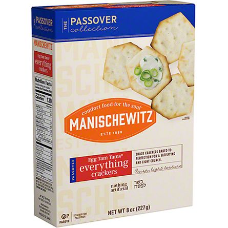 Manischewitz Passover Everything Tam Tam Crackers, 8 oz | Central ...