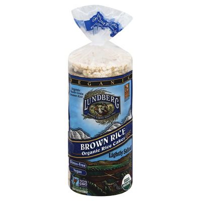 Lundberg Lightly Salted Organic Brown Rice Rice Cakes, 8.5 oz | Central ...