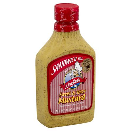 Woeber's Sandwich Pal Sweet and Spicy Mustard, 16 oz | Central Market ...
