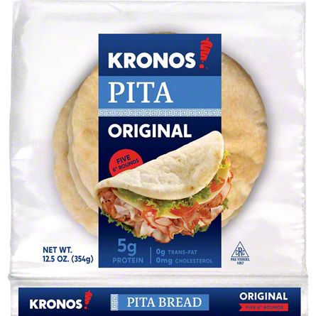 Kronos Pita Bread - Original, 5 ct | Central Market - Really Into Food
