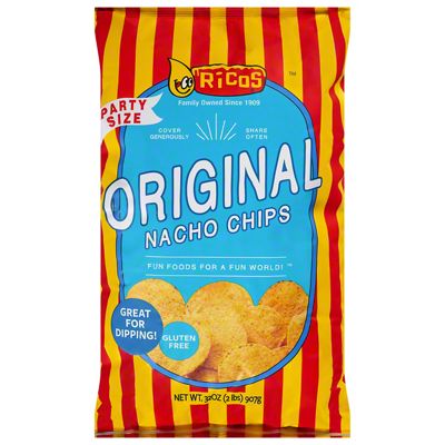 Ricos Original Nacho Chips Party Size, 32 oz | Joe V's Smart Shop | Low ...