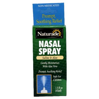 Naturade Nasal Spray Non-Medicated Saline And Aloe, 1.5 oz | Central ...