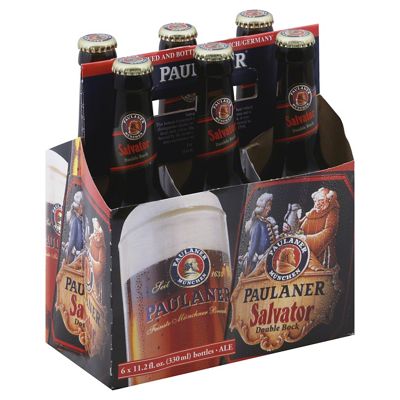 Paulaner Salvator Double Bock Beer 6 pk Bottles, 12 oz | Central Market ...