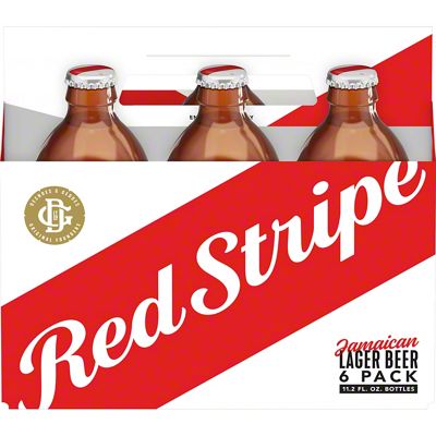 Red Stripe Jamaican Lager Beer 6 pk Bottles, 11.2 oz | Central Market ...