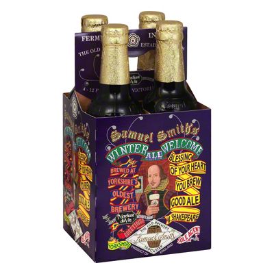 Samuel Smith Seasonal Winter Welcome Ale, Bottles, 4 pk, 12 fl oz ea ...
