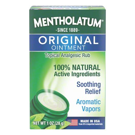 Mentholatum Original Ointment Topical Analgesic Rub, 1 oz | Central ...