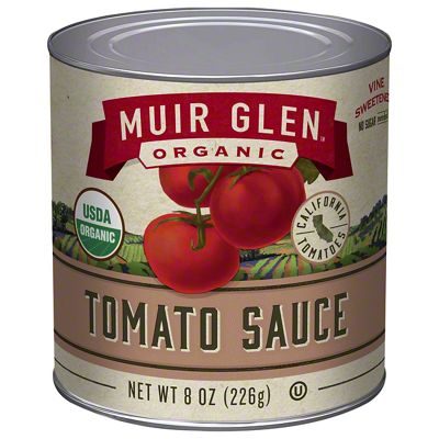 Muir Glen Organic Tomato Sauce, 8 oz | Central Market - Really Into Food