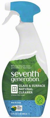 Seventh Generation Free & Clear Glass & Surface Natural Cleaner Spray ...