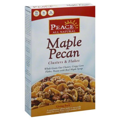 Peace Maple Pecan Clusters and Flakes Cereal, 11 oz | Central Market ...