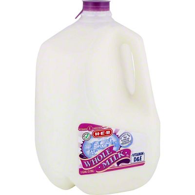 H-E-B Whole Milk, 1 gal | Central Market - Really Into Food