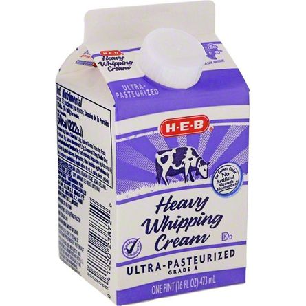 H-E-B Heavy Whipping Cream, 16 oz | Central Market - Really Into Food