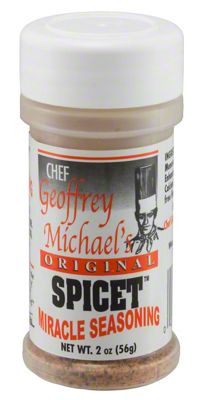 Chef Geoffrey Michael's Original Spicet Miracle Seasoning, 2 oz ...
