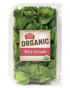 Fresh Organic Baby Spinach, EACH | Central Market - Really Into Food