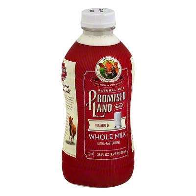Promised Land Whole Milk, 28 oz | Central Market - Really Into Food
