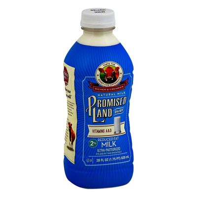 Promised Land 2% Reduced Fat Milk, 28 oz | Central Market - Really Into ...