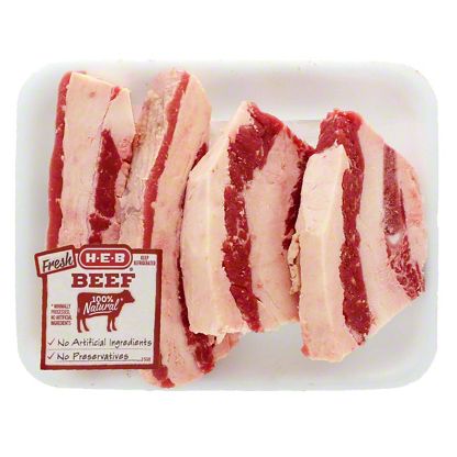 Fresh Beef Navel Chunks Value Pack Bone-In – Central Market