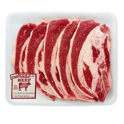 H-E-B Beef Sliced Navel Brisket Bone-In Thin, Value Pack | Joe V's ...