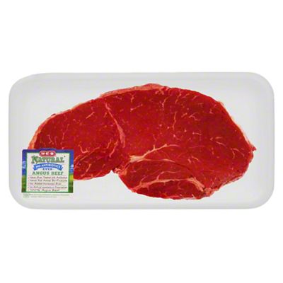 H-E-B Natural Beef Center Cut Sirloin Steak Thick, USDA Choice ...