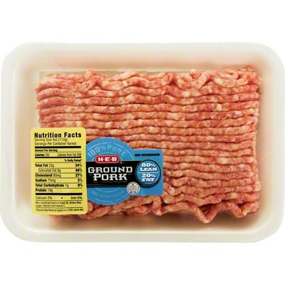 Tyson Reduced Fat Ground Pork, 16 oz | Joe V's Smart Shop | Low Prices ...