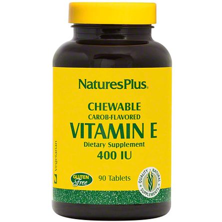 NaturesPlus Vitamin E 400 IU Chewable Tablets, 90 ct | Central Market ...