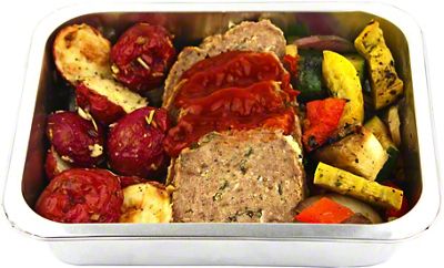 Central Market Meatloaf with Rosemary Potatoes and Veggies Dinner for ...