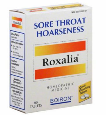 Boiron Roxalia Tablets, 60 ct | Central Market - Really Into Food