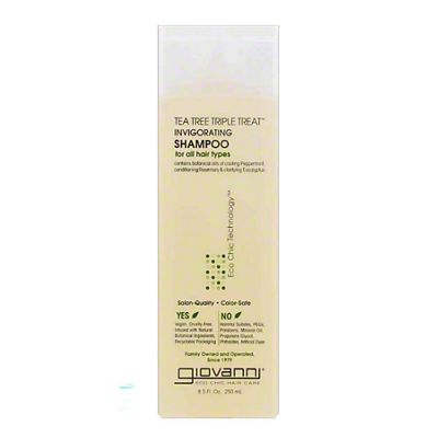 Giovanni Tea Tree Triple Treat Invigorating Shampoo, 8.5 oz | Central ...