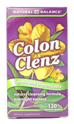 Natural Balance Colon Clenz Vegetarian Capsules, 120 ct | Central ...