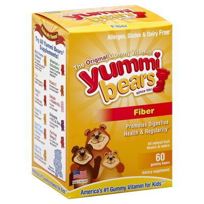Yummi Bears Original Fiber Gummy Bears, 60 ct | Central Market - Really ...