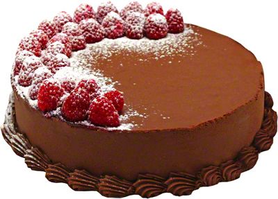 Central Market Chocolate Raspberry Truffle Cake, 9 in, Serves 10 to 12 ...