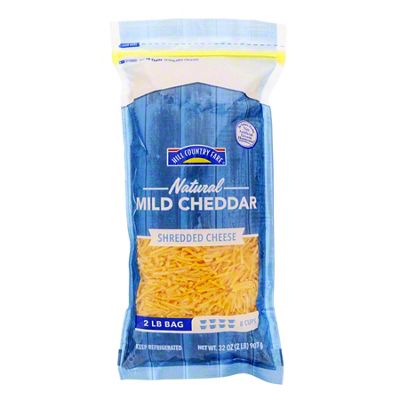 Hill Country Fare Mild Cheddar Shredded Cheese, 32 oz | Joe V's Smart ...