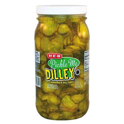 H-E-B Pickle Me Dilley Hamburger Dill Chips, 80 oz | Joe V's Smart Shop ...