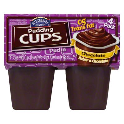 Hill Country Fare Chocolate Pudding Cups, 4 ct | Joe V's Smart Shop ...