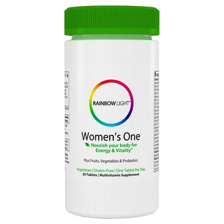 Rainbow Light Just Once Women's One Food Based Multivitamin Tablets, 30 ...
