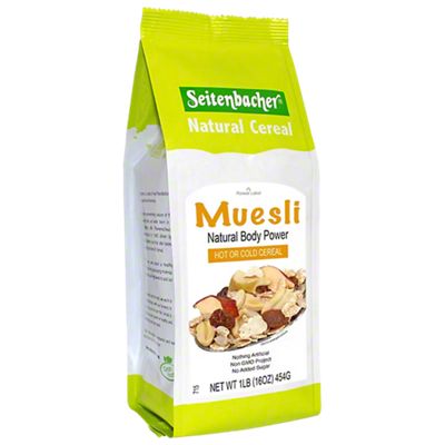 Seitenbacher Musli Natural Power German Spelt All Natural Cereal, 16 oz ...