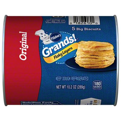 Pillsbury Grands! Flaky Layers Original Biscuits, 5 ct | Central Market ...