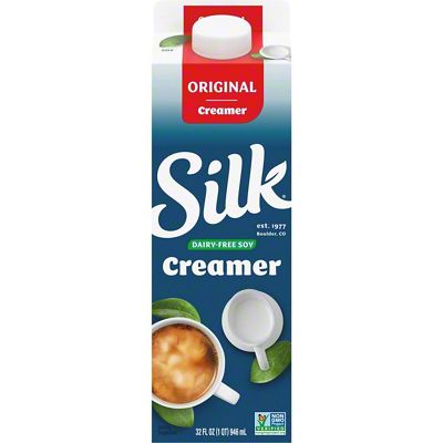 Silk Dairy Free Soy Milk Coffee Creamer - Original, 32 oz | Central ...