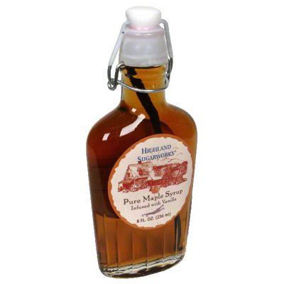 Highland Sugarworks Pure Maple Syrup Infused with Vanilla, 8 oz ...