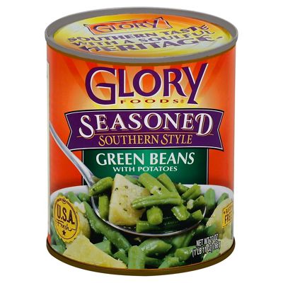 Glory Foods Seasoned Country Style String Beans with Potatoes, 27 oz ...