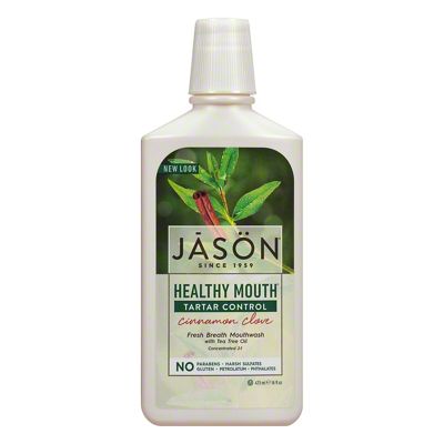 Jason Healthy Mouth Tartar Control Cinnamon Clove Mouthwash, 16 oz ...