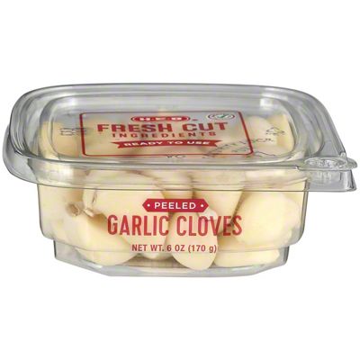 H-E-B Fresh Peeled Garlic Cloves, 6 oz | Joe V's Smart Shop | Low ...